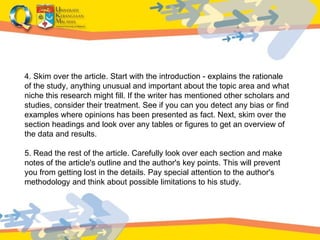 Academic writing2011lec1 | PPT