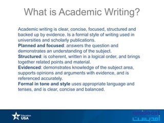 Academic writing 2021 | PPTX