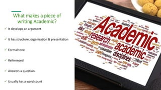 Introduction to Academic writing - Level 5 | PPTX