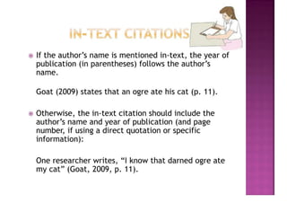 Academic Writing And APA | PPT