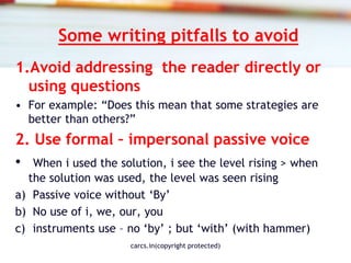Academic Writing and Error | PPT