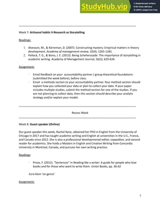 Academic Writing As Craft | PDF