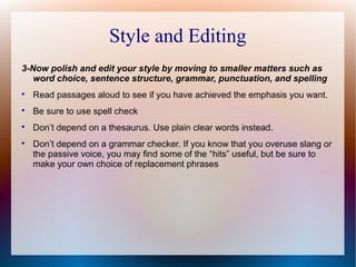 Academic Writing Bernardina Meza | PPT