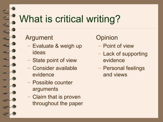 Writing Skills- Academic Writing, Are you up for it? | PPT