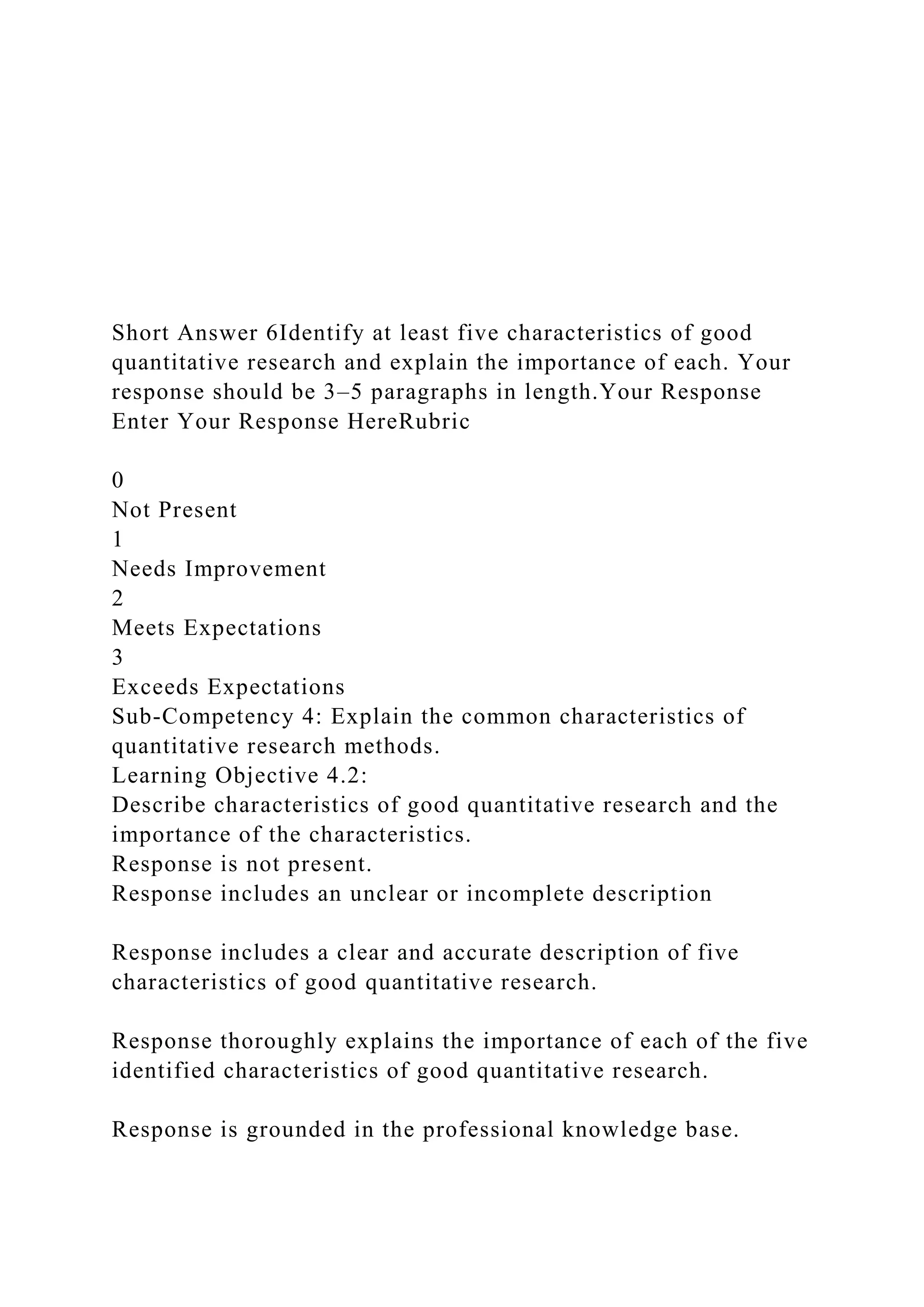 Academic Writing Expectations Checklist The faculty Assessor w.docx ...