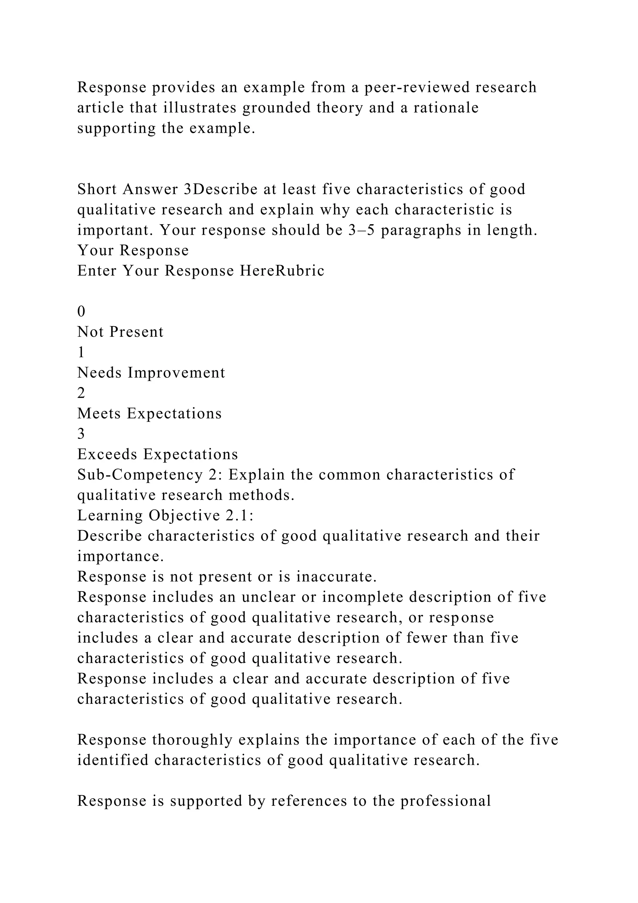 Academic Writing Expectations Checklist The faculty Assessor w.docx ...