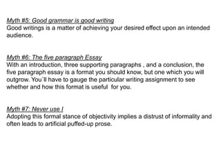 Academic writing | PPT | Free Download