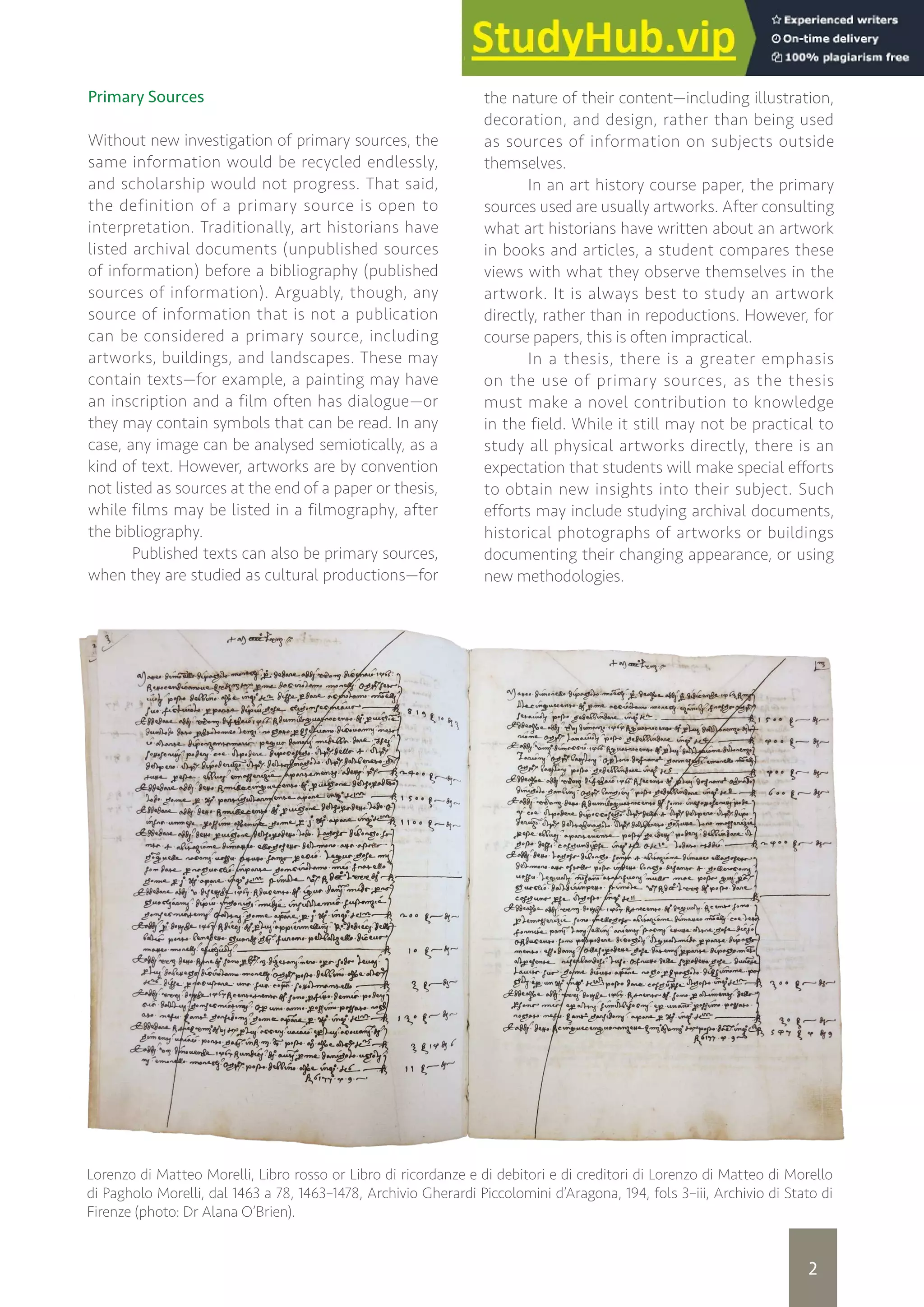 Academic Writing For Art History | PDF