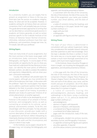 Academic Writing For Art History | PDF