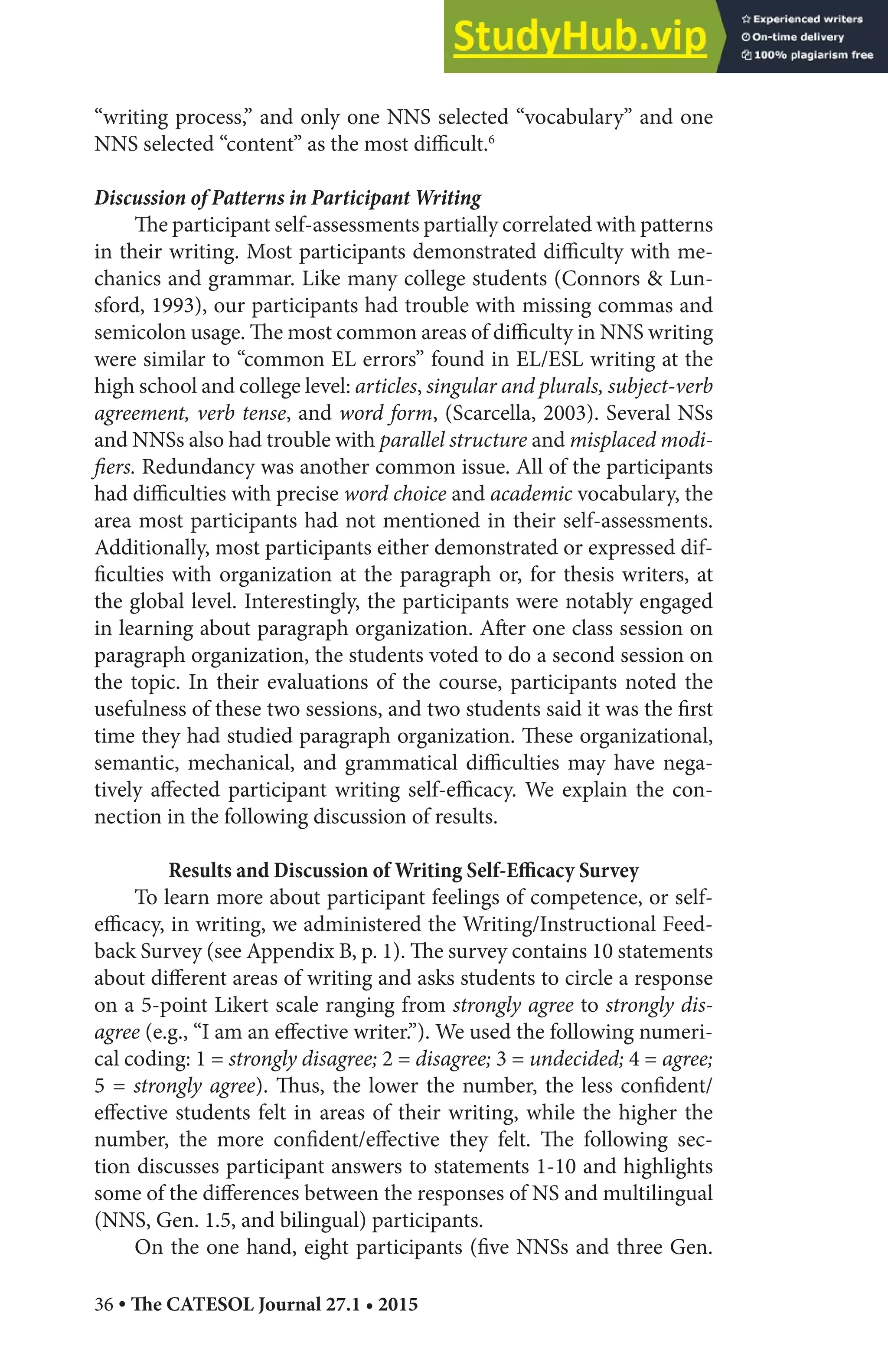 Academic Writing For Graduate-Level English As A Second Language ...