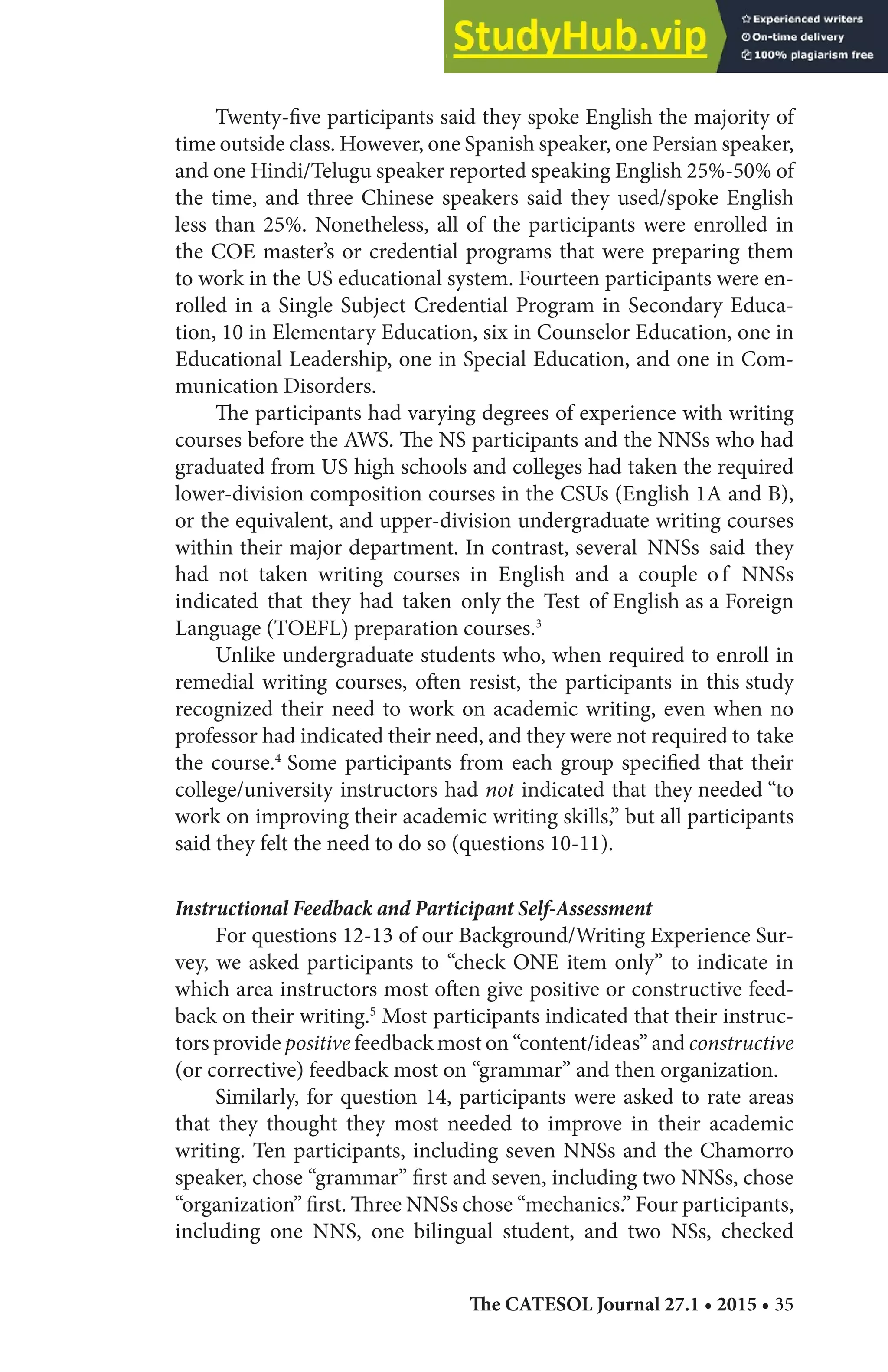 Academic Writing For Graduate-Level English As A Second Language ...