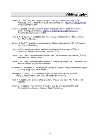 Academic writing guide | PDF