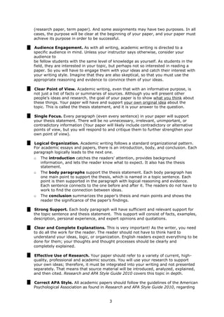 Academic writing guide | PDF