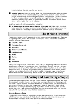 Academic writing guide | PDF