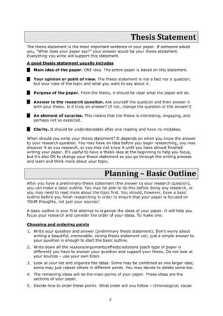 Academic writing guide | DOC