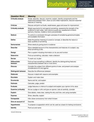 Academic Writing Guide | PDF