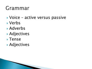 Academic writing II | PPT