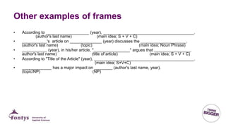 Academic writing in English (wk2) | PPT