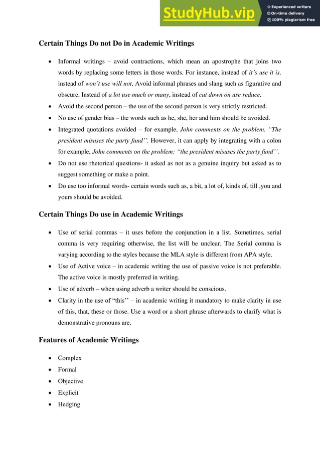 Academic Writing In Social Science Research | PDF
