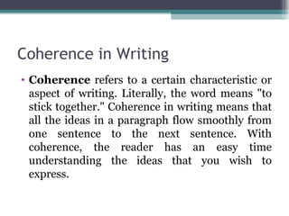 Academic Writing Lecture 2 | PPT