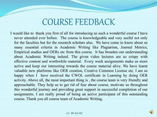 Academic writing oer ppt (2) | PPT