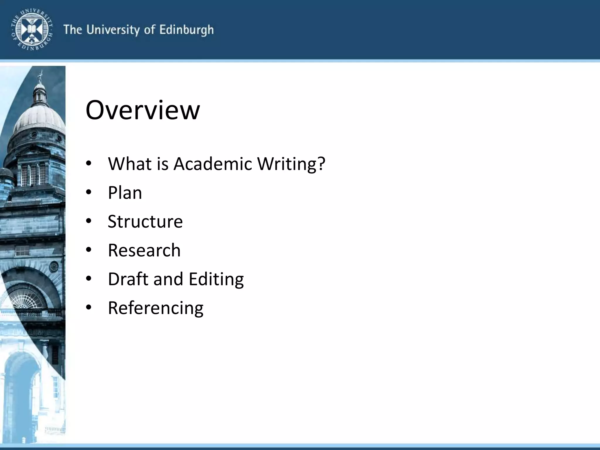 Academic writing oer s_morrow | PPTX | Homework and Study | Education