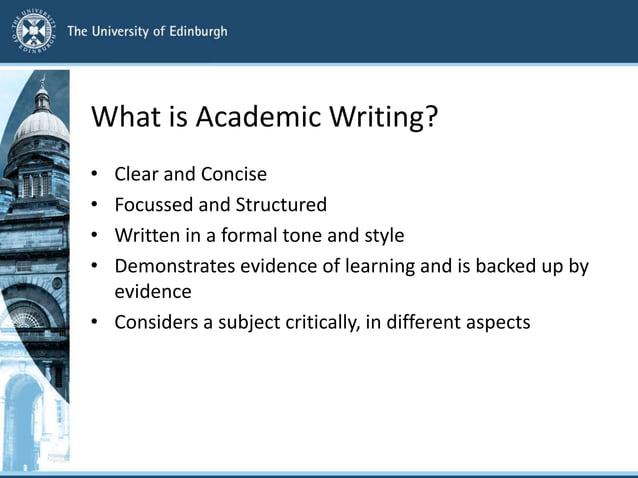 Academic writing oer s_morrow | PPTX | Homework and Study | Education