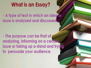 Academic writing powerpoint : The Essay | PPT
