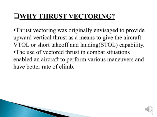 Thrust vectoring | PPT