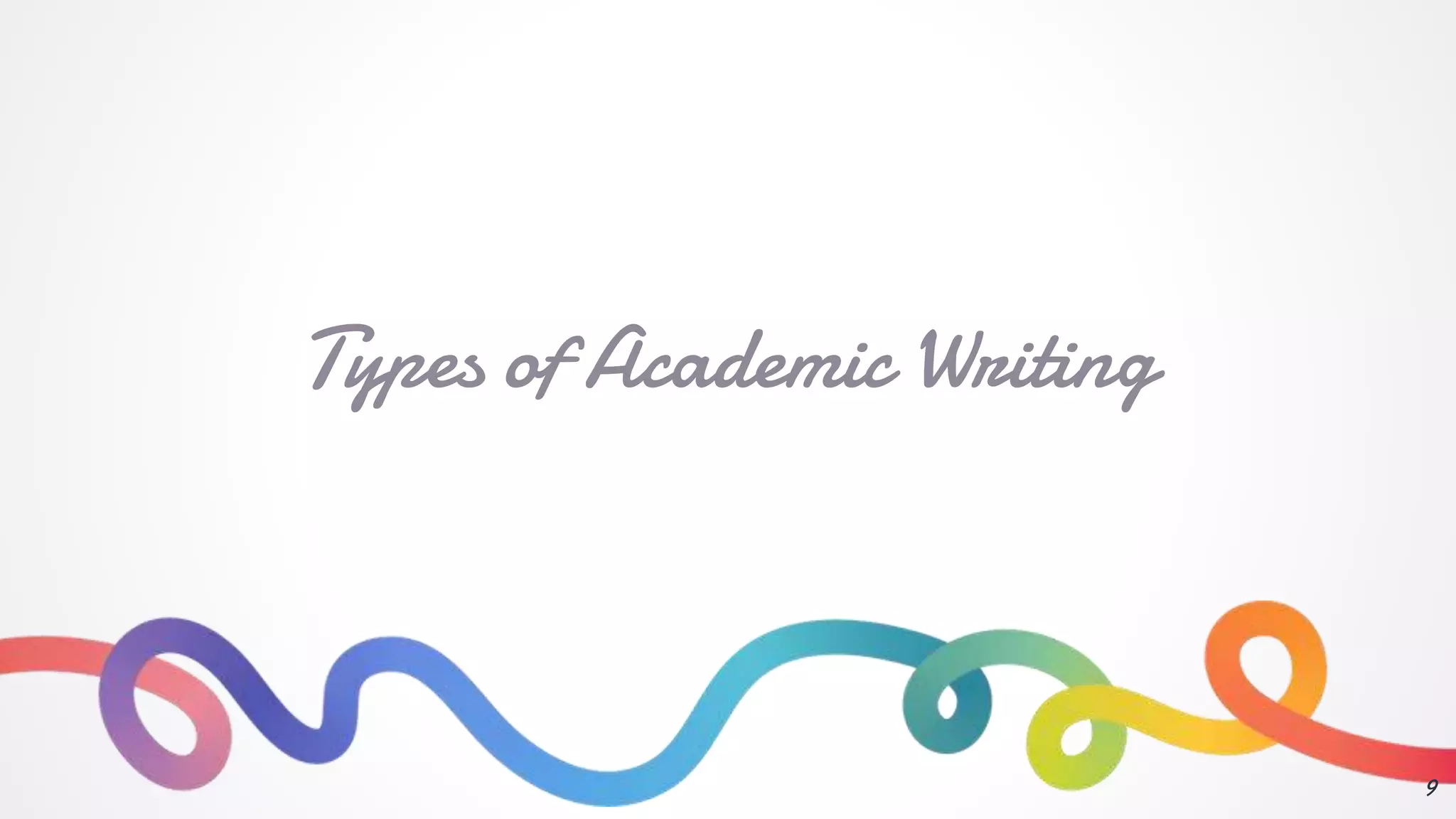 Academic Writing Presentation.pptx | Undergraduate Education | College ...