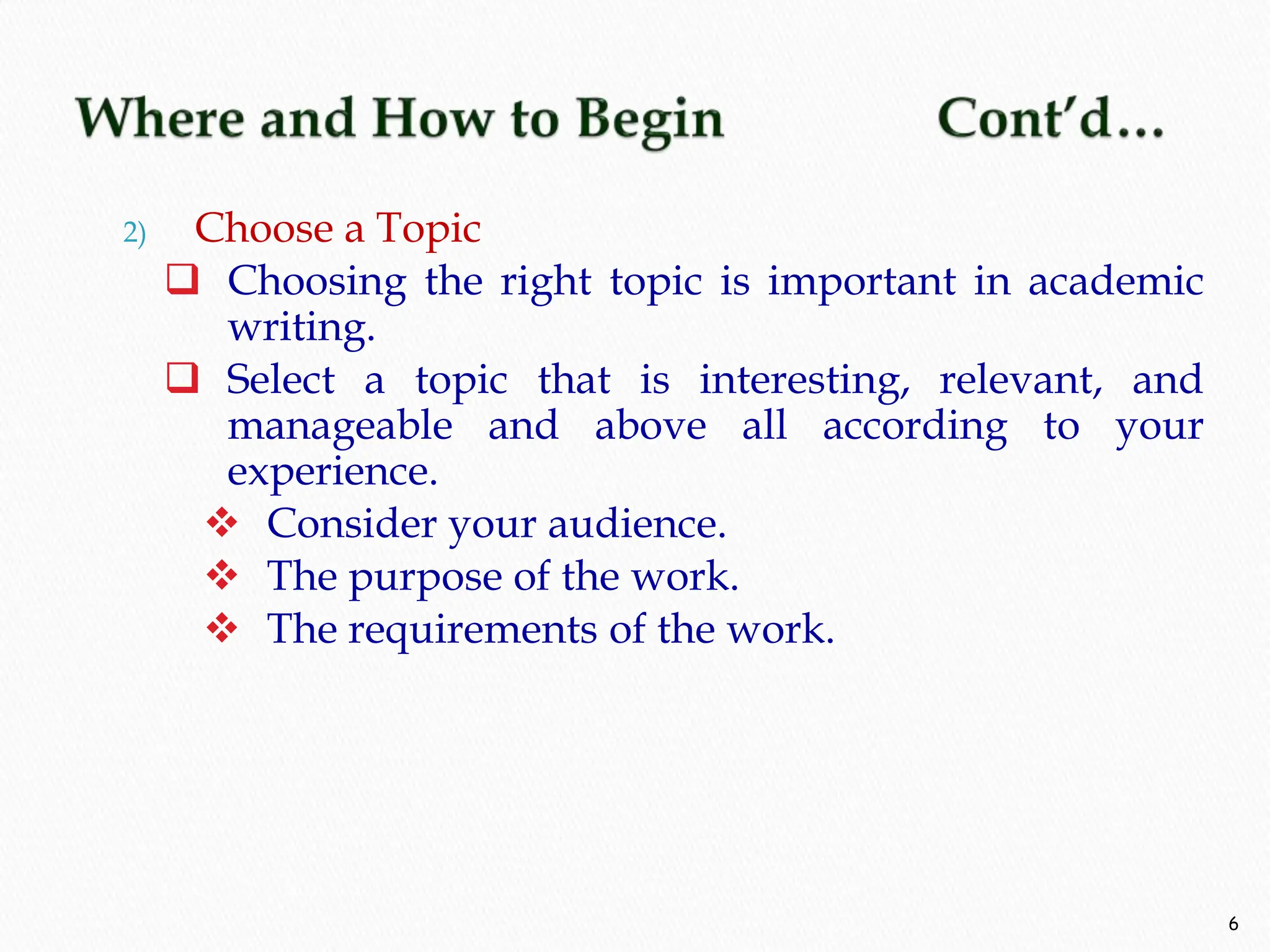 Academic Writing Presentation in Education | PPT