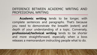 Academic Writing & Professional Writing.pptx