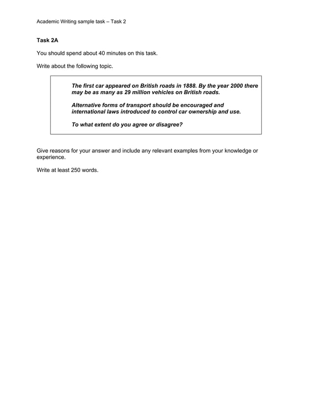 Academic writing sample task2 | PDF