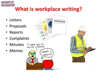 Writing In The Workplace