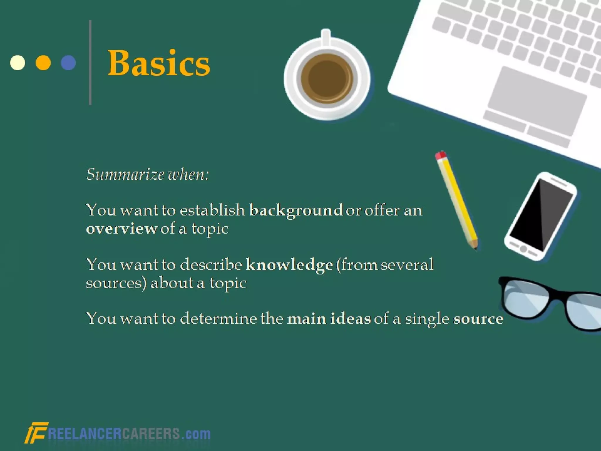 Academic writing summarizing | PPT