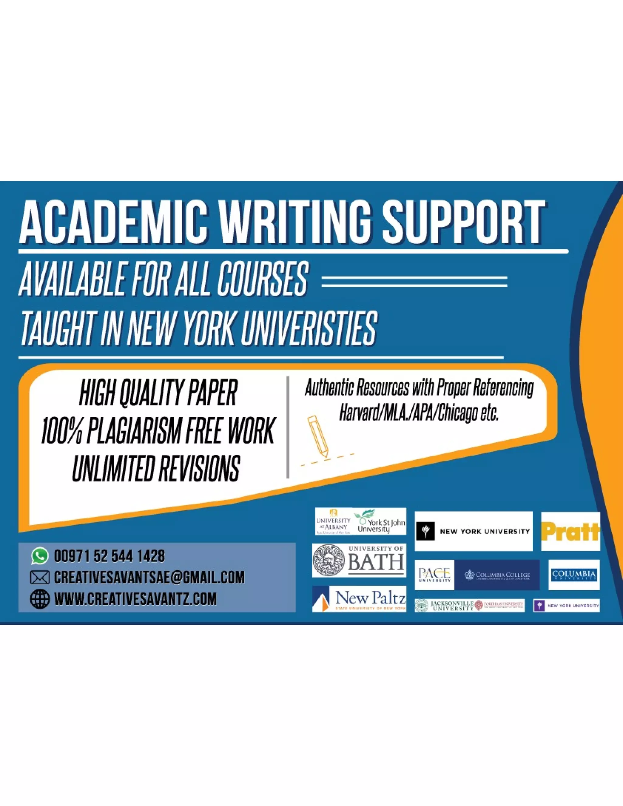 Academic writing support | PDF