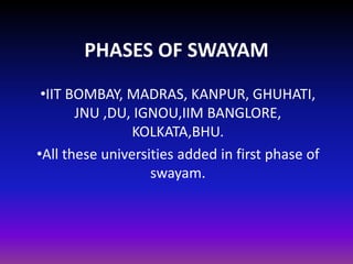 SWAYAM | PPTX