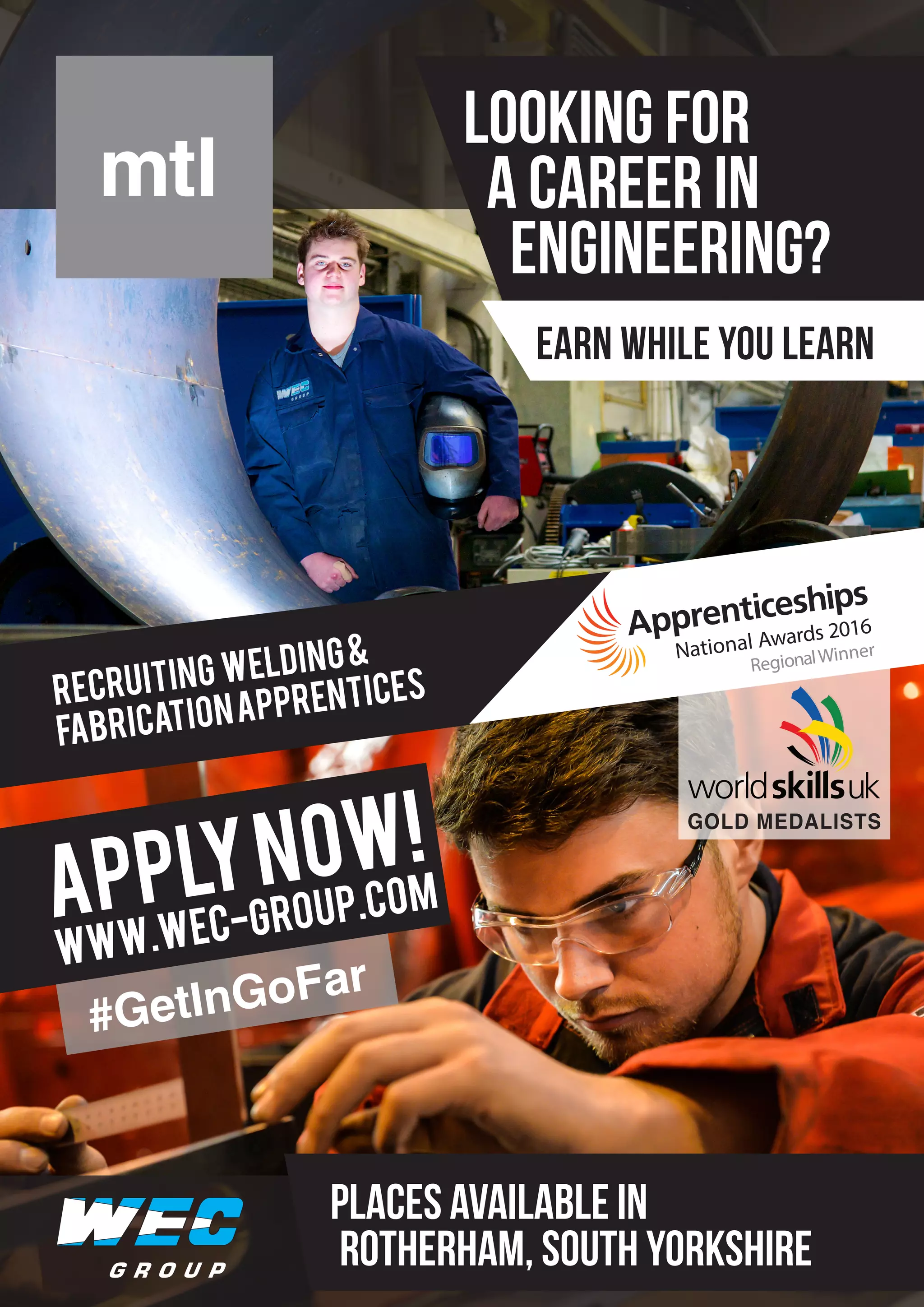 MTL Academy Engineering Apprenticeship recruitment | PDF