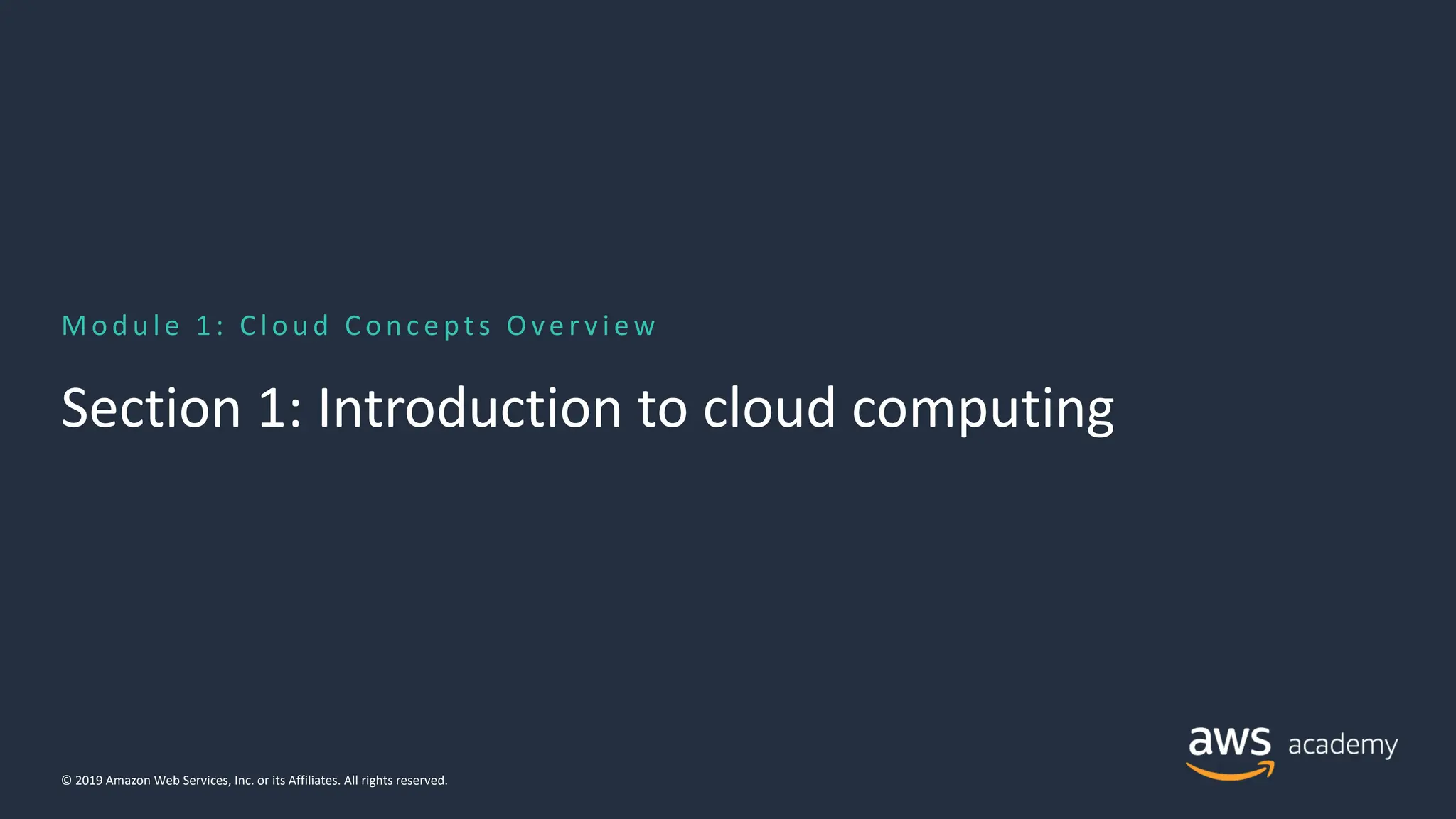AcademyCloudFoundations_Module_01__Cloud | PDF