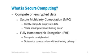 SBA Live Academy, What the heck is secure computing | PPT