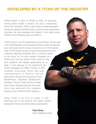 TITANS of CNC: Academy Implementation Guide | PDF