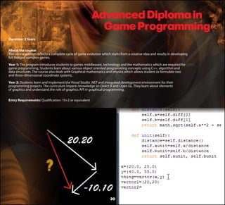 Academy of animation and gaming New Delhi - Brochure | PPT