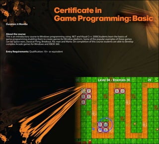 Academy of animation and gaming New Delhi - Brochure | PPT