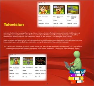 Academy of animation and gaming New Delhi - Brochure | PDF