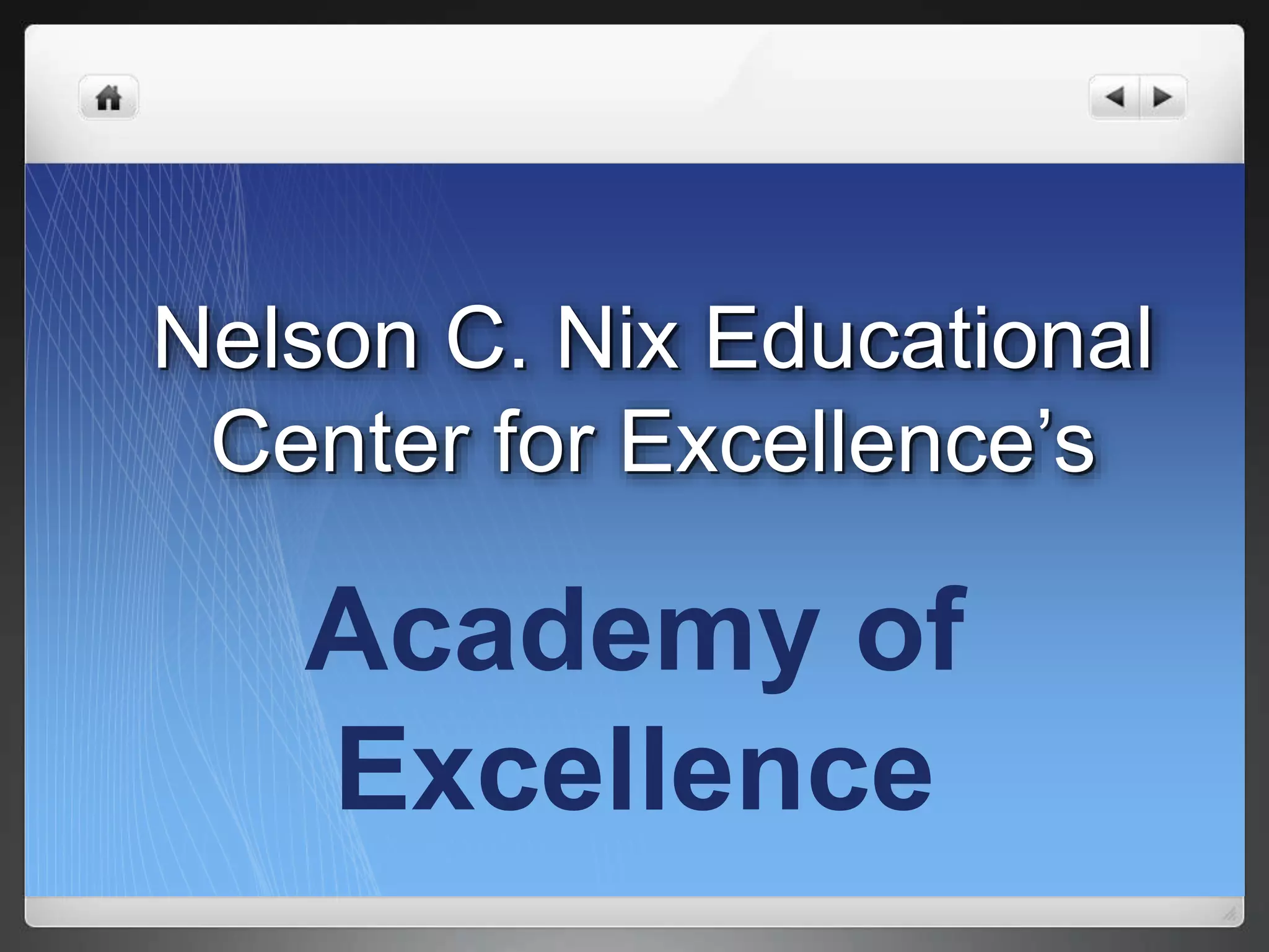 Academy of excellence powerpoint presentation | PPTX