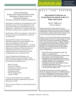 ACADEMY OF INTERNATIONAL BUSINESS | PDF