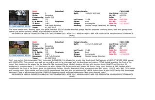 Acadia, Calgary flips - Before and After | PPT