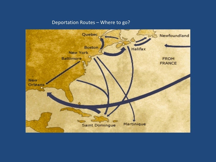 Acadian deportation 1