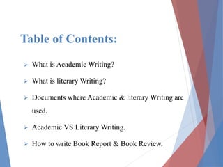 Acadmic and litrary Writing presentation.pptx