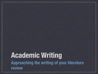 Academic writing | PPT